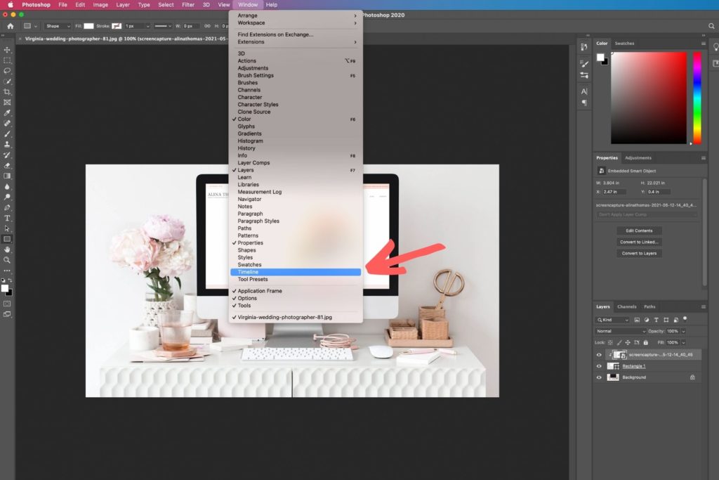 How to Create Scrolling Website Graphics in Photoshop | Alina Thomas